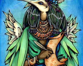 Tehuti thoth Kemetic Neter, Ancient Egyptian God of Education ...