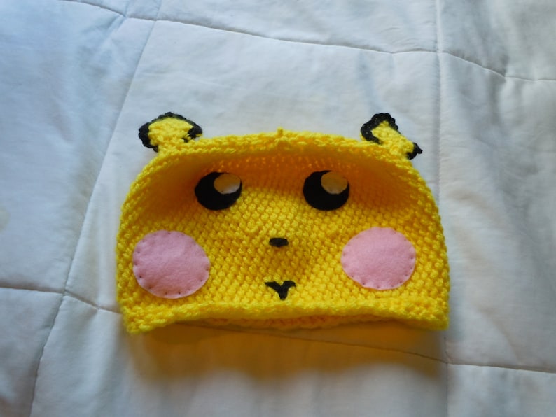 Pichu Pokemon Beanie Hat - Etsy