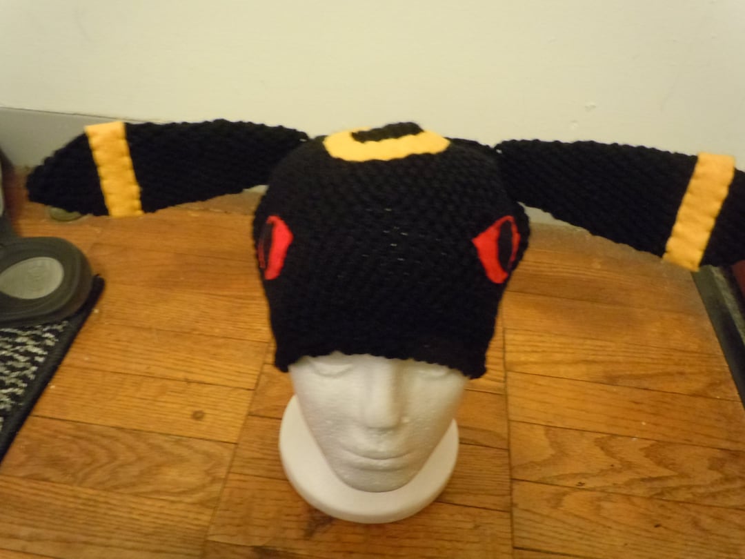Umbreon Pokemon Beanie Hat - Etsy