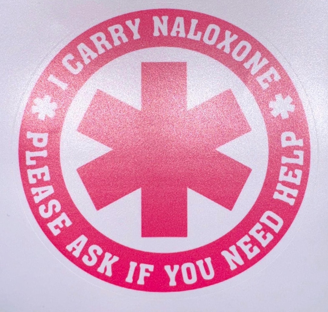 I Carry Naloxone Sticker - Bumper Sticker - Etsy