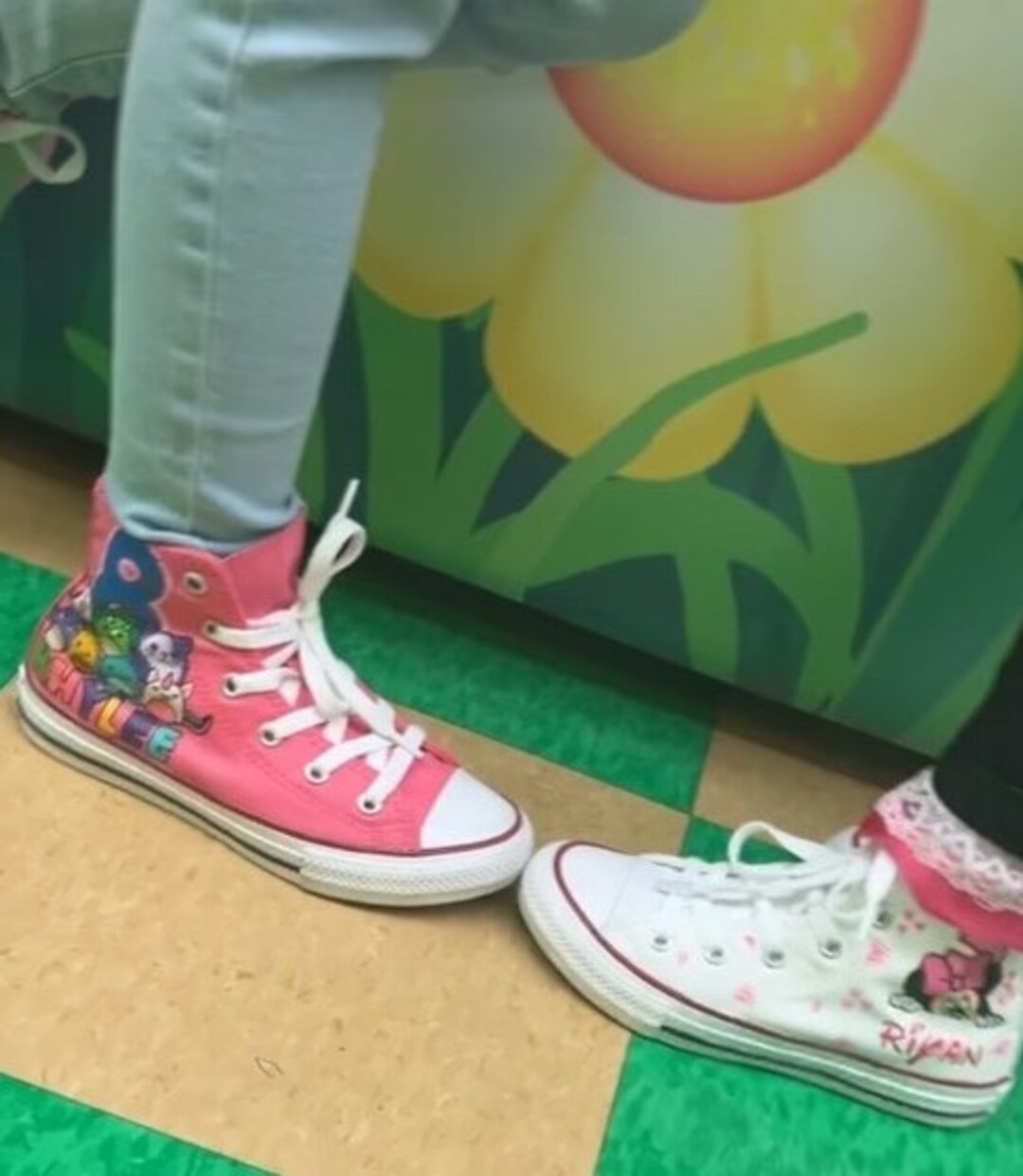 Custom “big Kids” Converse ALL STAR High Tops | Personalized Shoes ...