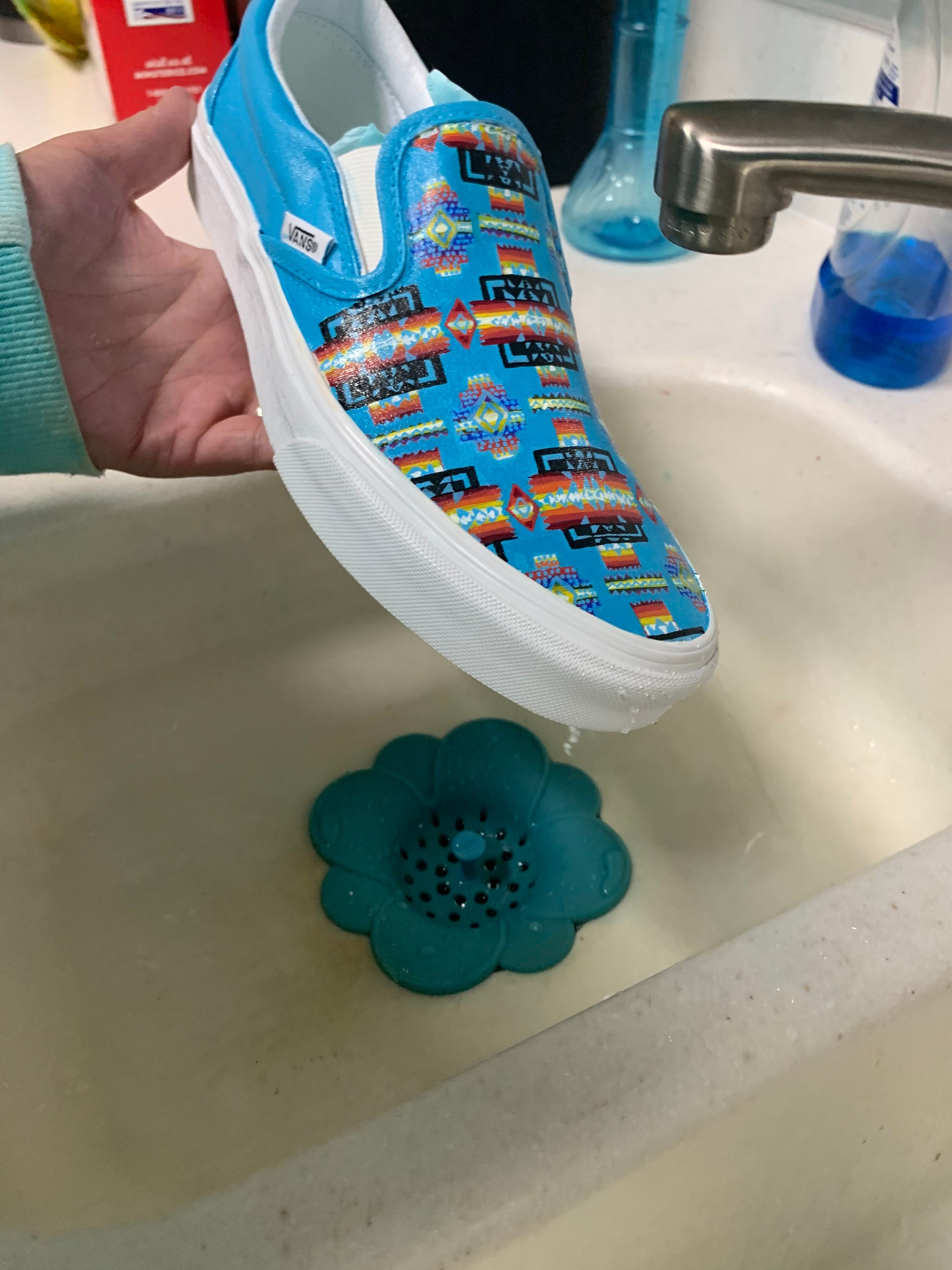 Custom Hand Painted VANS Slip on Shoes, Character Shoes, Personalized ...