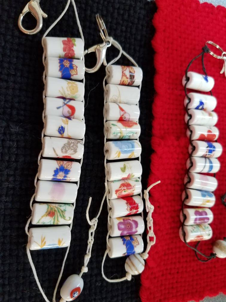 Ceramic Bead Abacus - Golf Stroke Counter, Knitting Row Counter, Lap ...