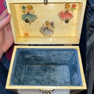 Vintage 1950s Wooden Collage Frame Box Bag - Etsy