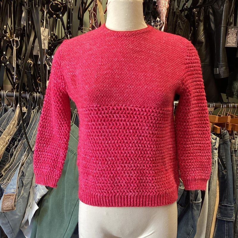 Neon Knit Cardigan - Etsy