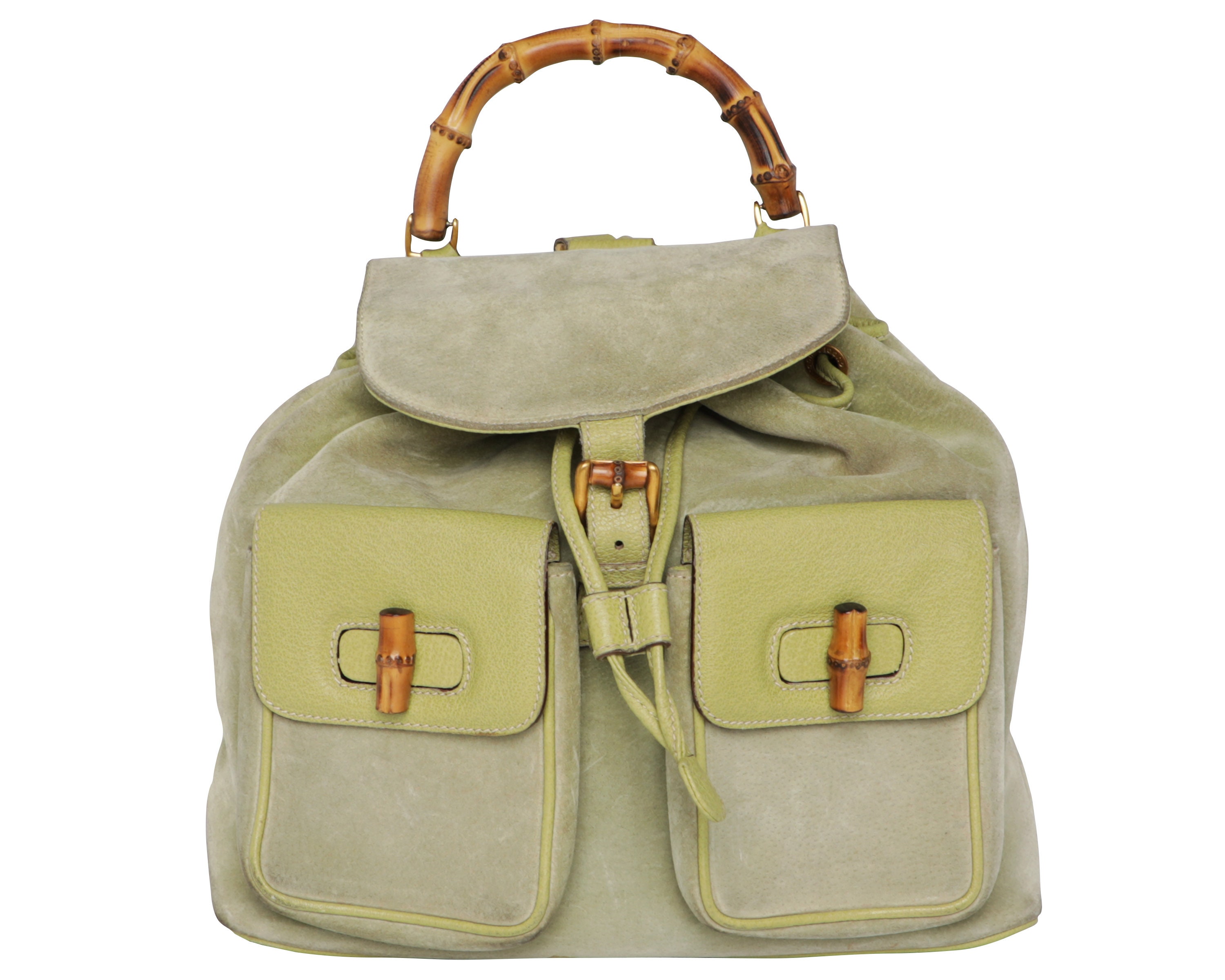 Gucci Backpack Bamboo