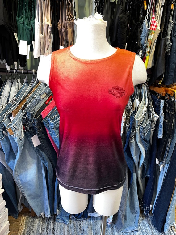 Y2k Harley Davidson Tank Top - Gem