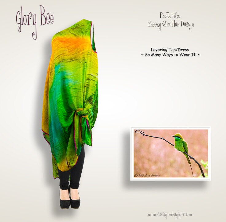 Vibrant Chartreuse Convertible Maxi Dress, Lime Green Silk Chiffon ...