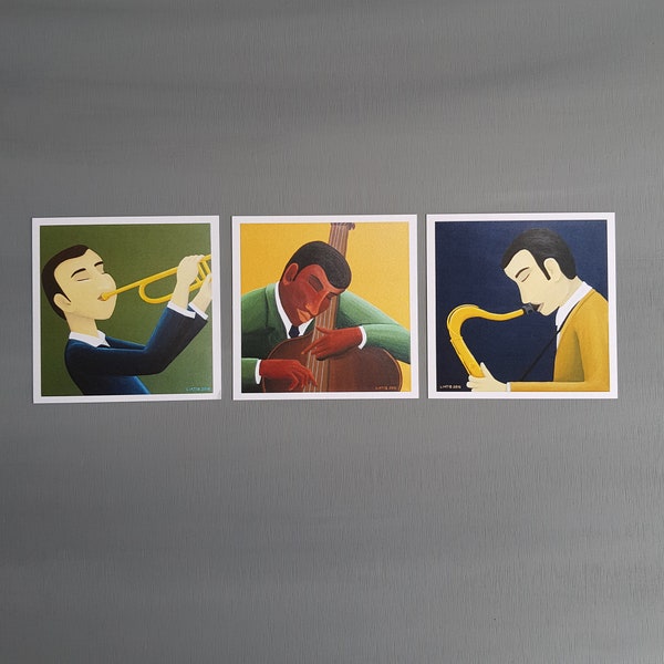 Jazz Musical Birthday Card - Etsy