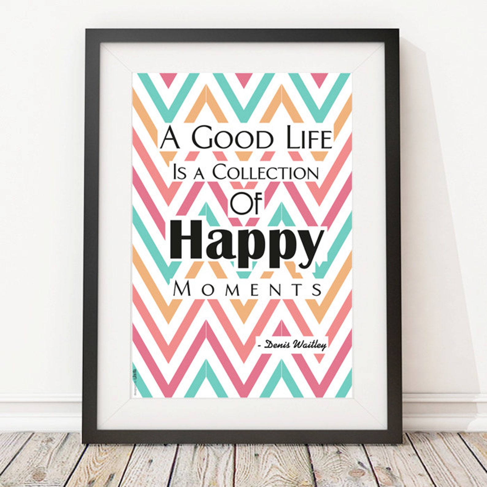 Colorful Inspiring Printable Quote Poster , Life Motto for Teen Room ...