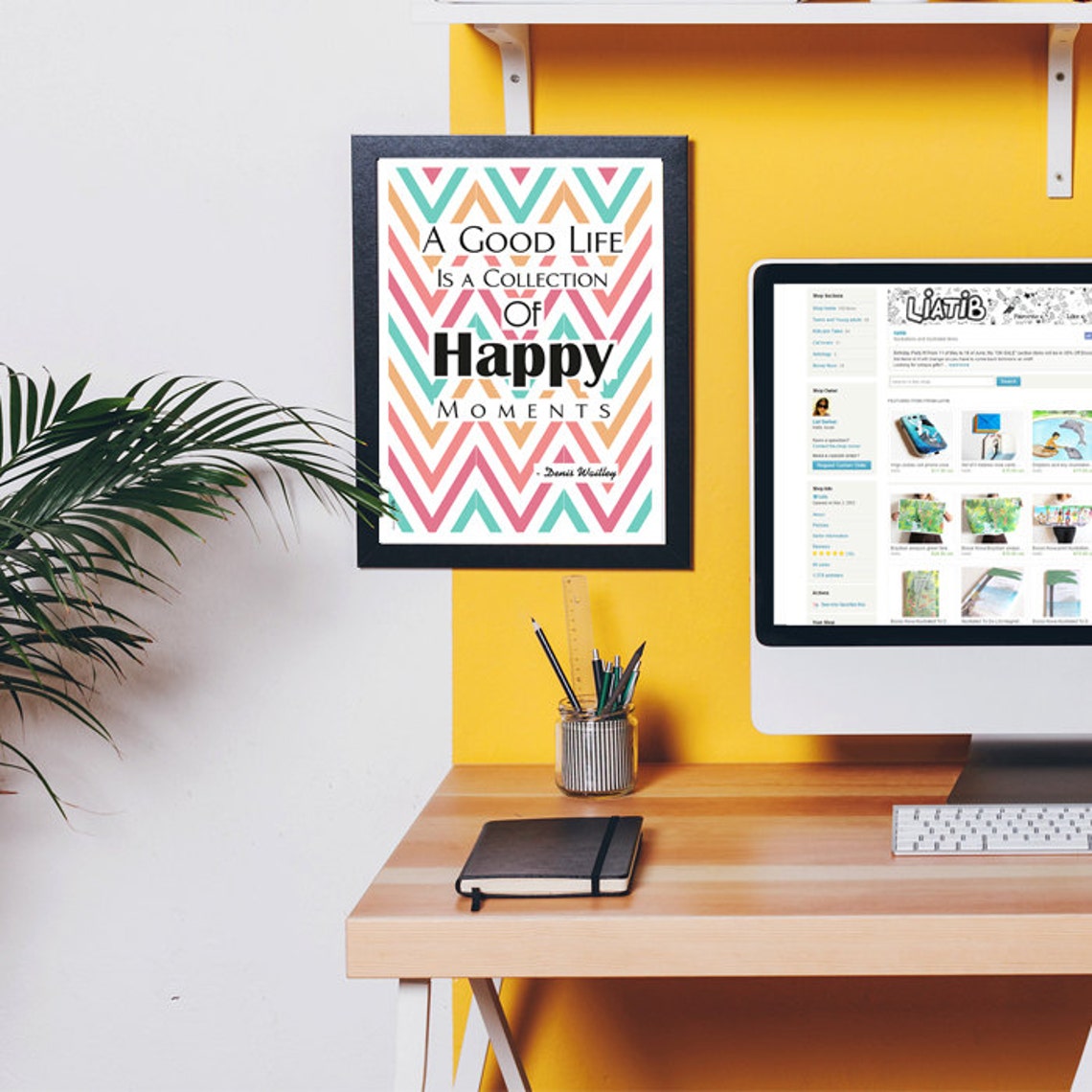 Colorful Inspiring Printable Quote Poster , Life Motto for Teen Room ...