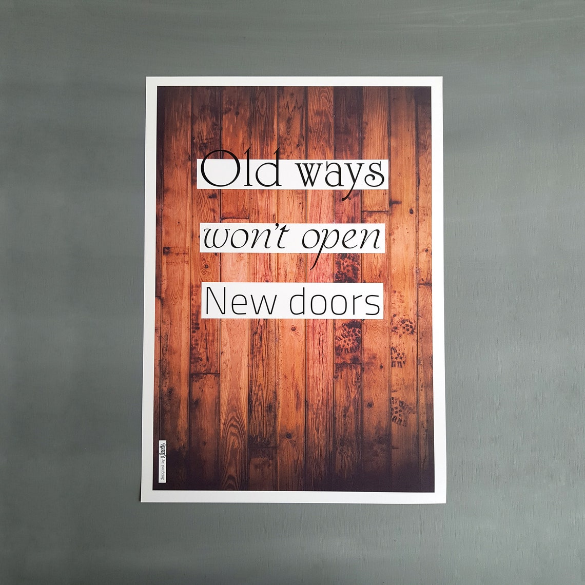 Inspiration Printable Quote Poster Great as Motivational Decor for ...