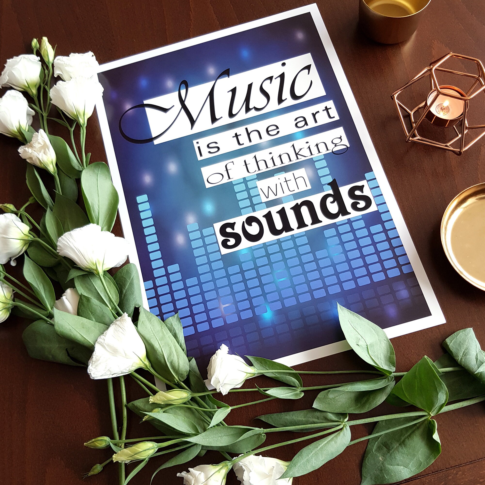 Music Instant Printable Download Poster , Inspiring Art for Music ...