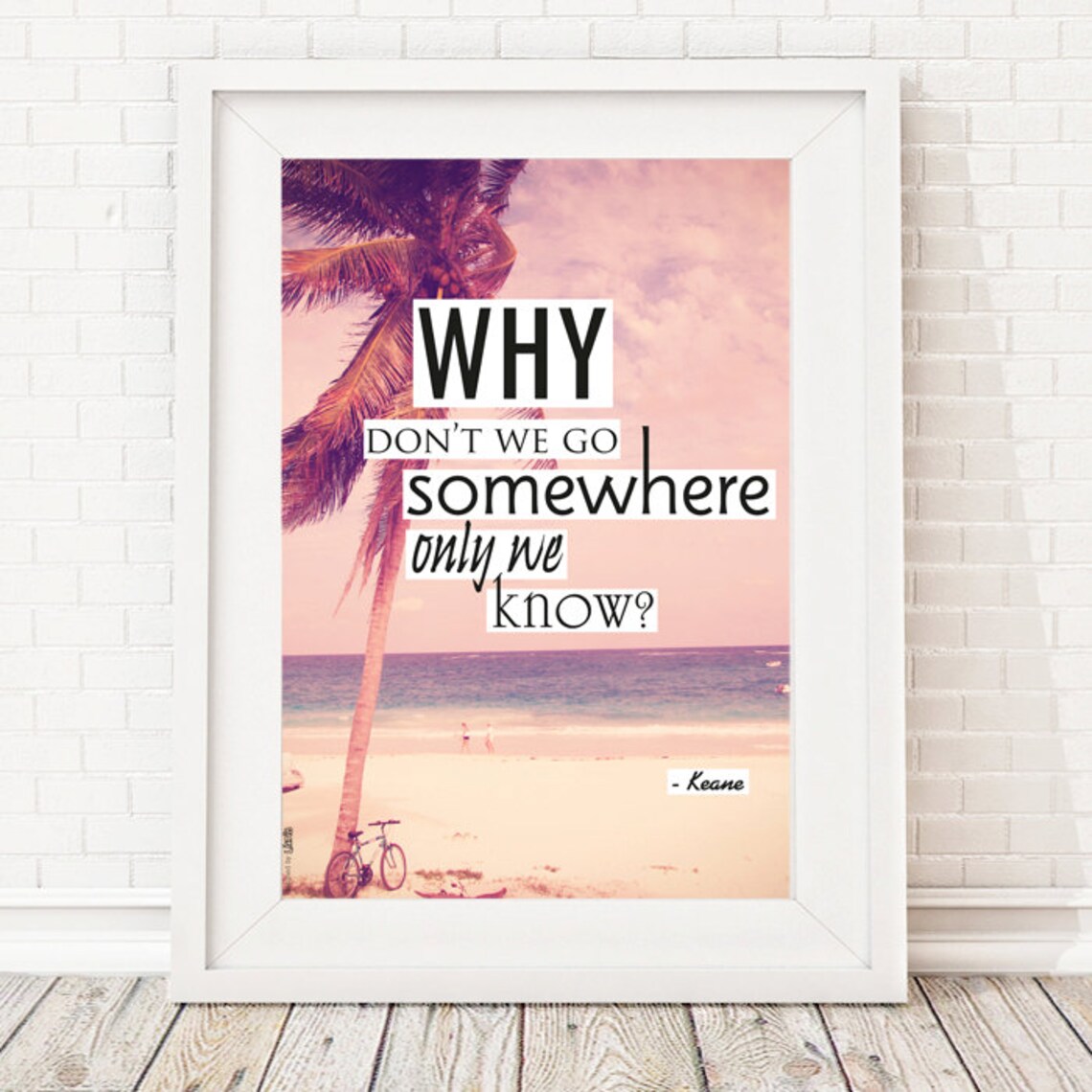 Printable Love Quote Poster Great as an Inspiring Decor as Beach Room ...