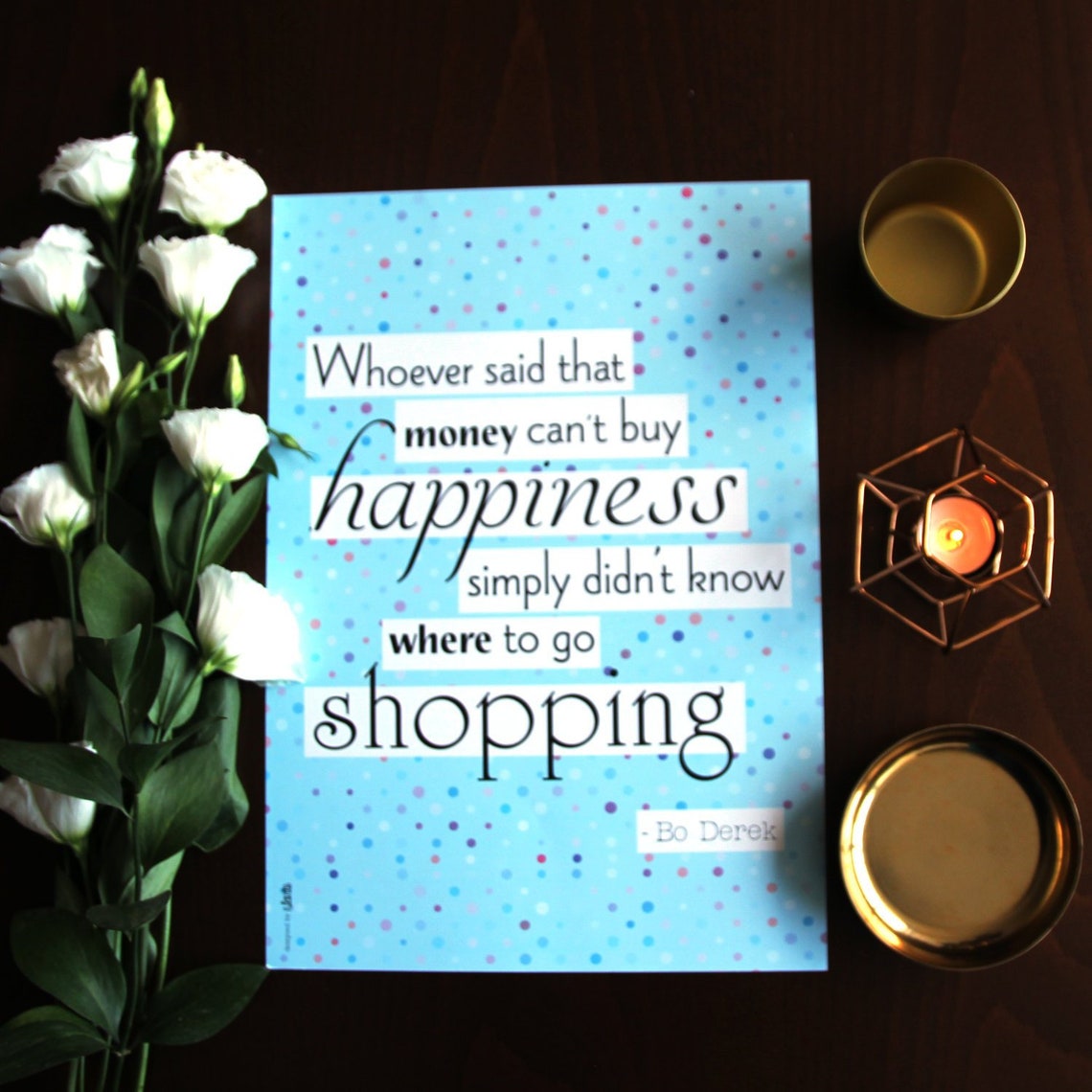 Printable Fashion Quote Poster Great Inspiring Words for Fashion Lover ...