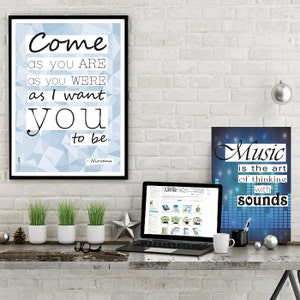 Music Instant Printable Download Poster , Inspiring Art for Music ...