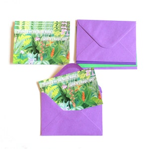 Set of 5 Greeting Cards of Brazilian Amazonas Jungle With - Etsy