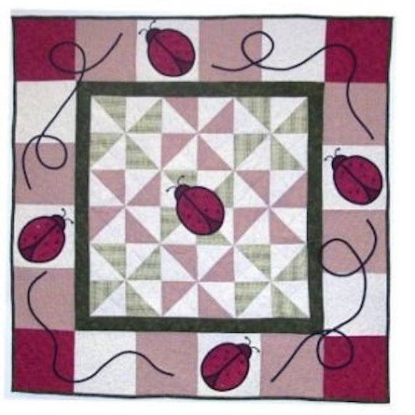 Ladybug Baby Quilt - Etsy