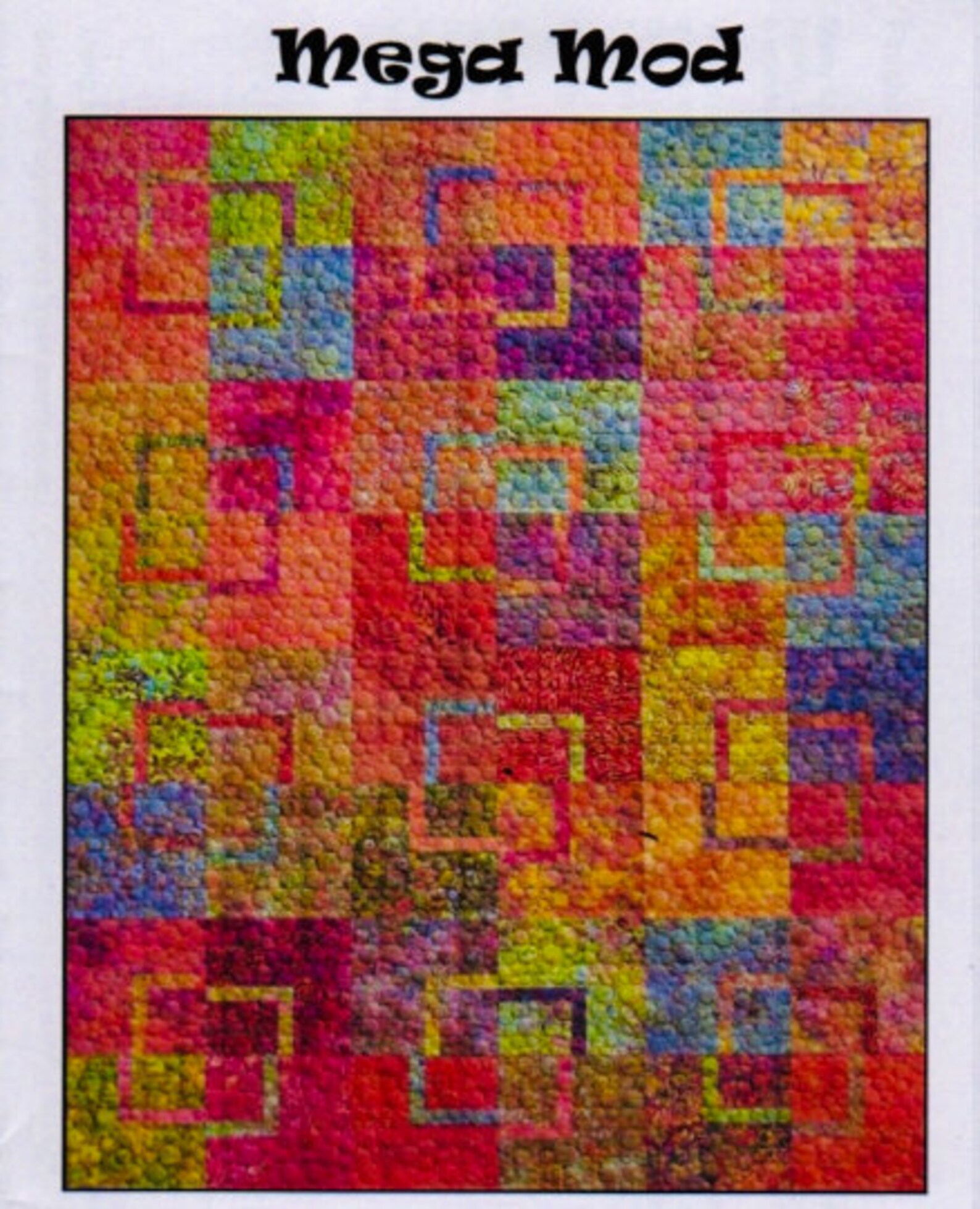 Mega Mod Quilt Pattern Designs by Jb Quilting Great for Batiks | Etsy