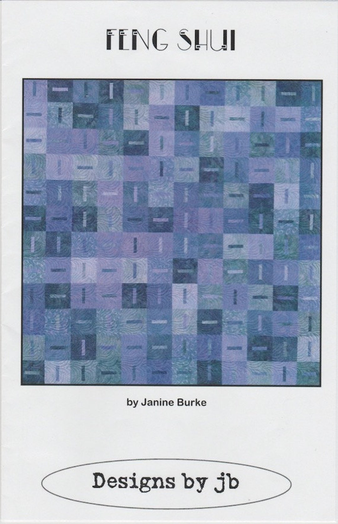 Feng Shui Quilt Pattern Blue Underground Studios DIY Quilting Sewing - Etsy