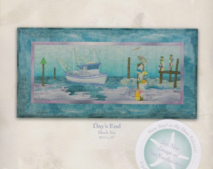Mckenna Ryan, Beach Walk Quilt Block Pattern Series, Day's End - Block ...