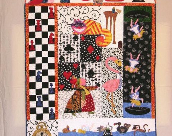 Goin' Tea Party Mad, Robin's Quilt Nest, Alice in Wonderland Quilt ...