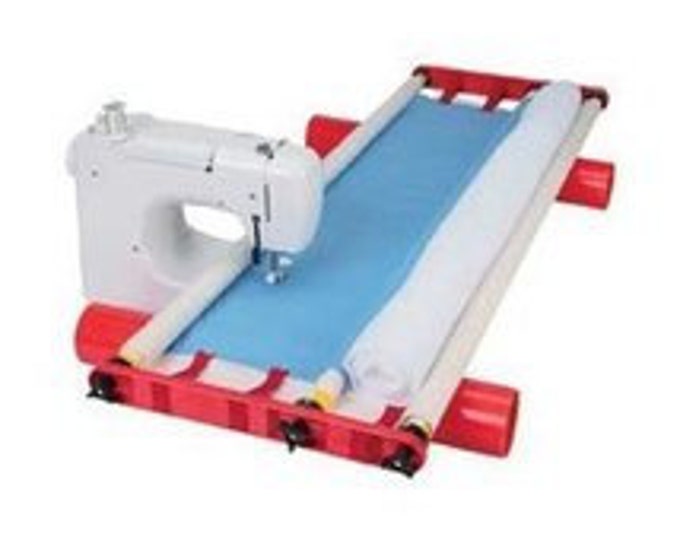 John Flynn Portable Mulit-frame for Machine & Hand Quilting No Basting ...
