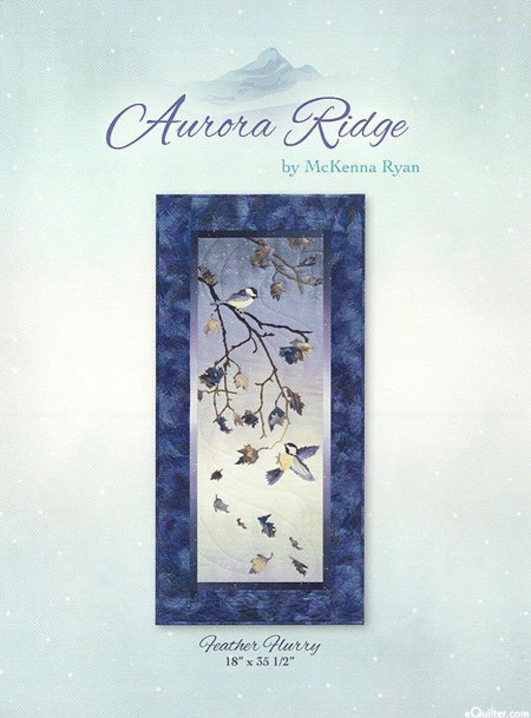 Mckenna Ryan Pattern feather Flurry block 3 of - Etsy