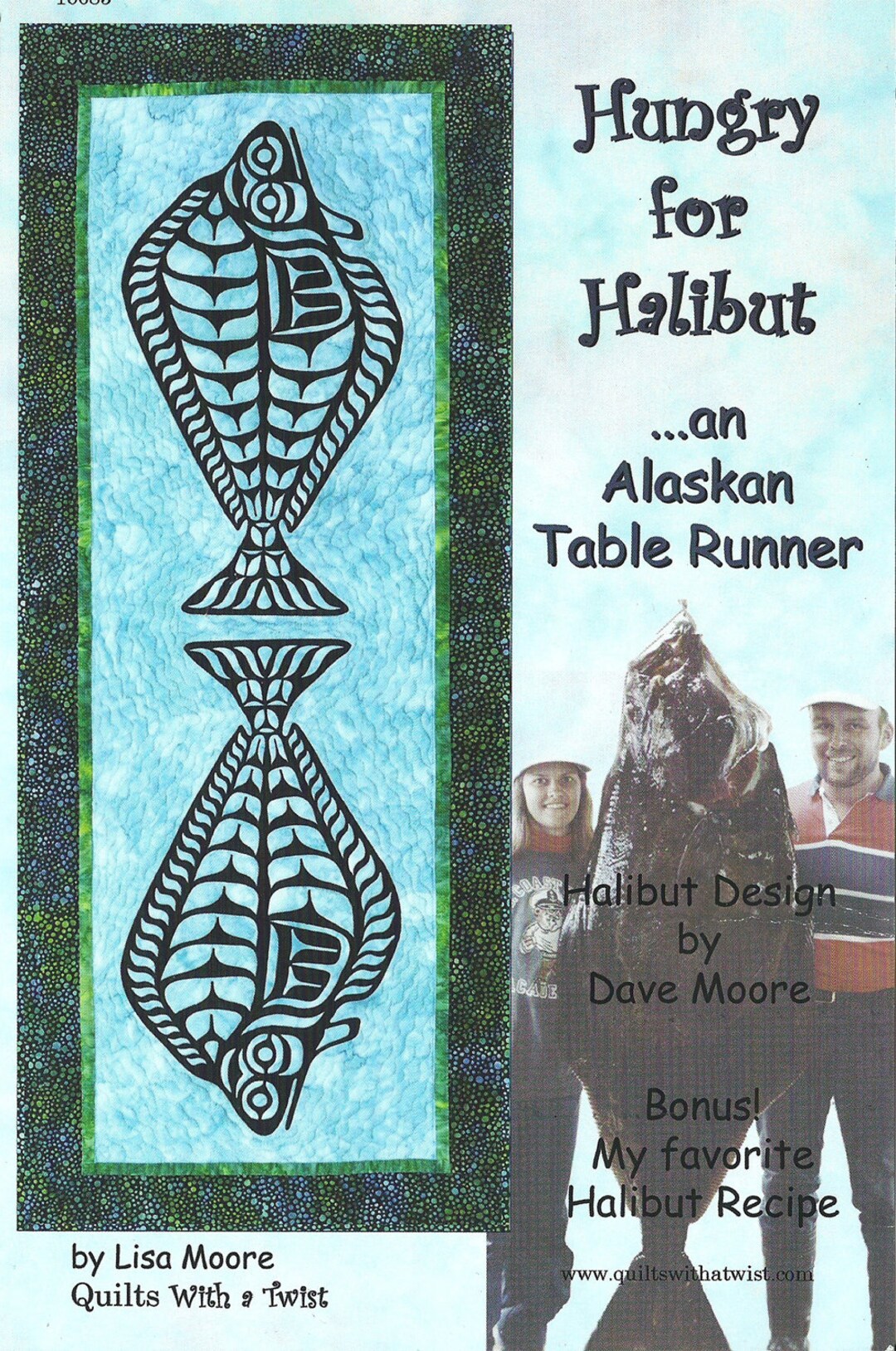 Hungry for Halibut Table Runner or Wall Hanging DIY Pattern - Etsy