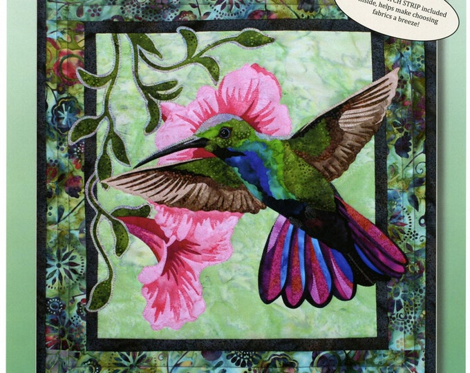 Hummingbird, Toni Whitney Design, DIY Appliqué Quilt Pattern - Etsy