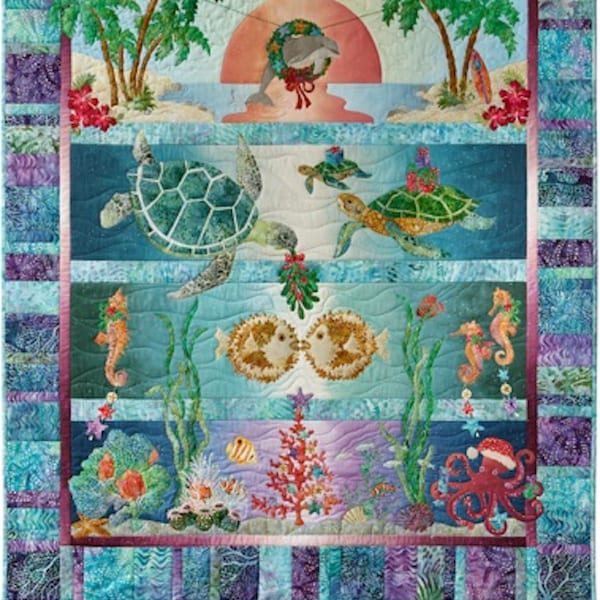 Ocean Quilt Pattern - Etsy