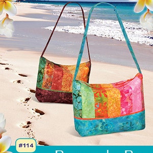 Bermuda Bag Pattern to Make Pocket DIY Sewing Pink Sand Beach - Etsy