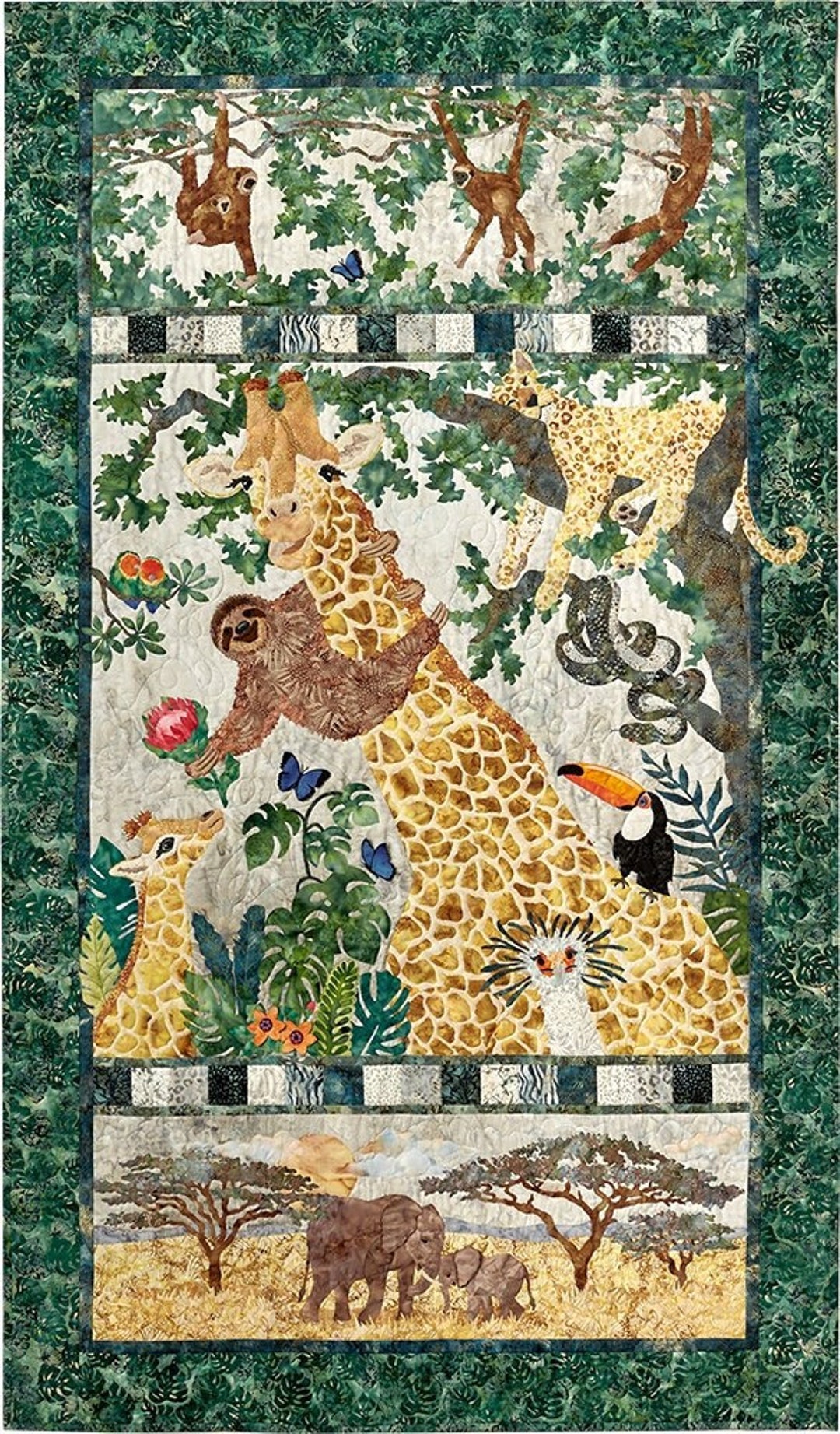 Mckenna Ryan Quilt Pattern Wild About You Complete Pattern Set Free US ...
