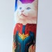 Capt Meowvel Metal Bookmark - Etsy