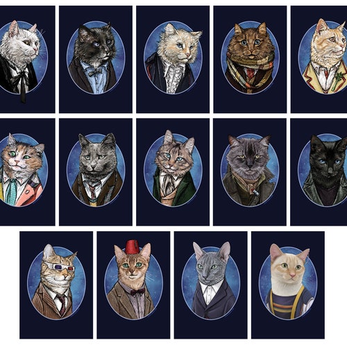 Doctor Mew 11x17 Poster - Etsy