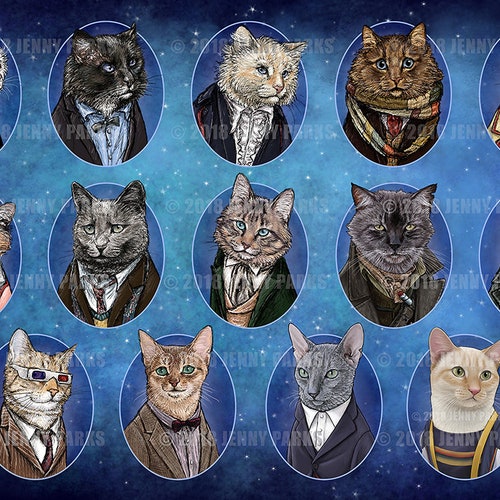 Doctor Mew 11x17 Poster - Etsy