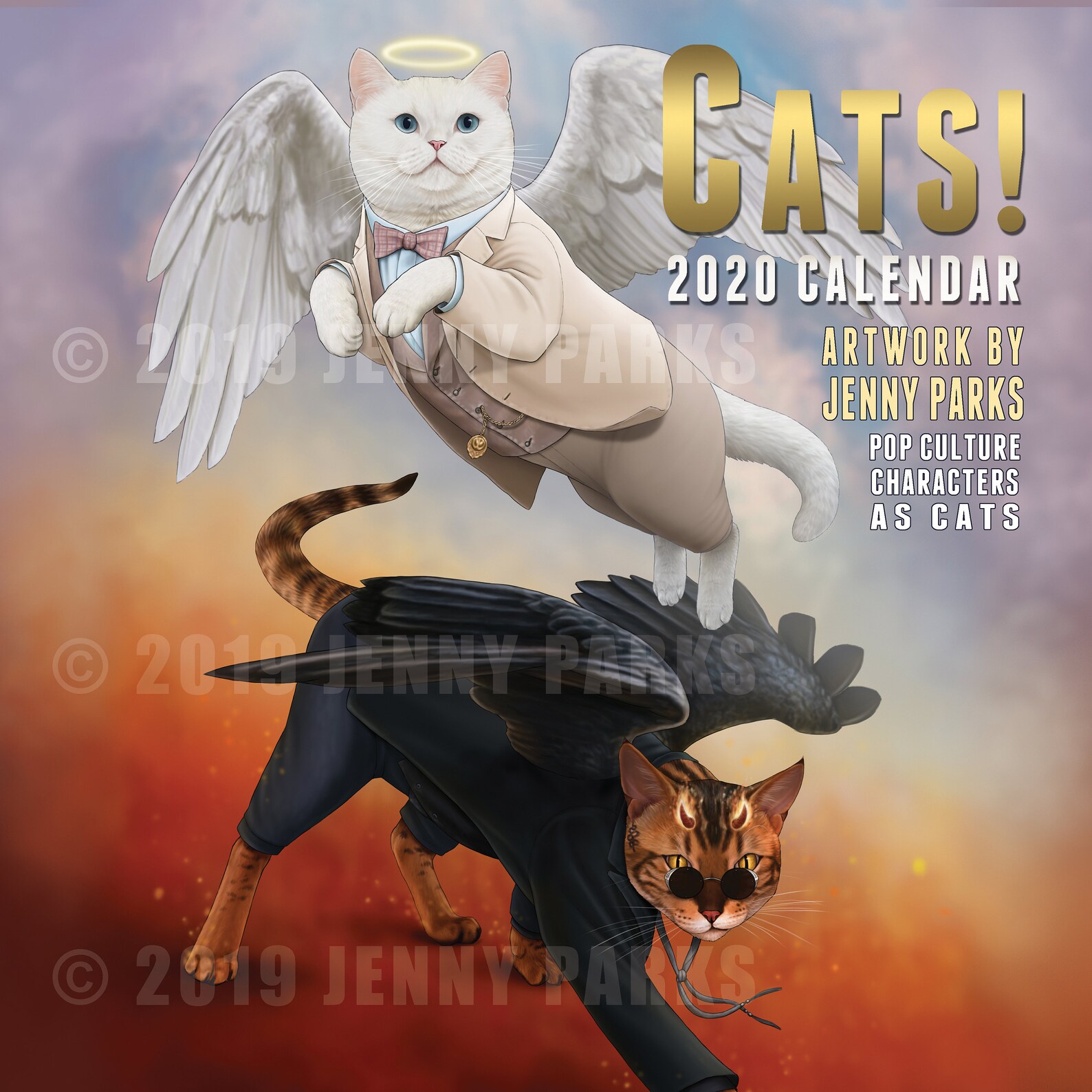 Cats 2020 Calendar - Etsy