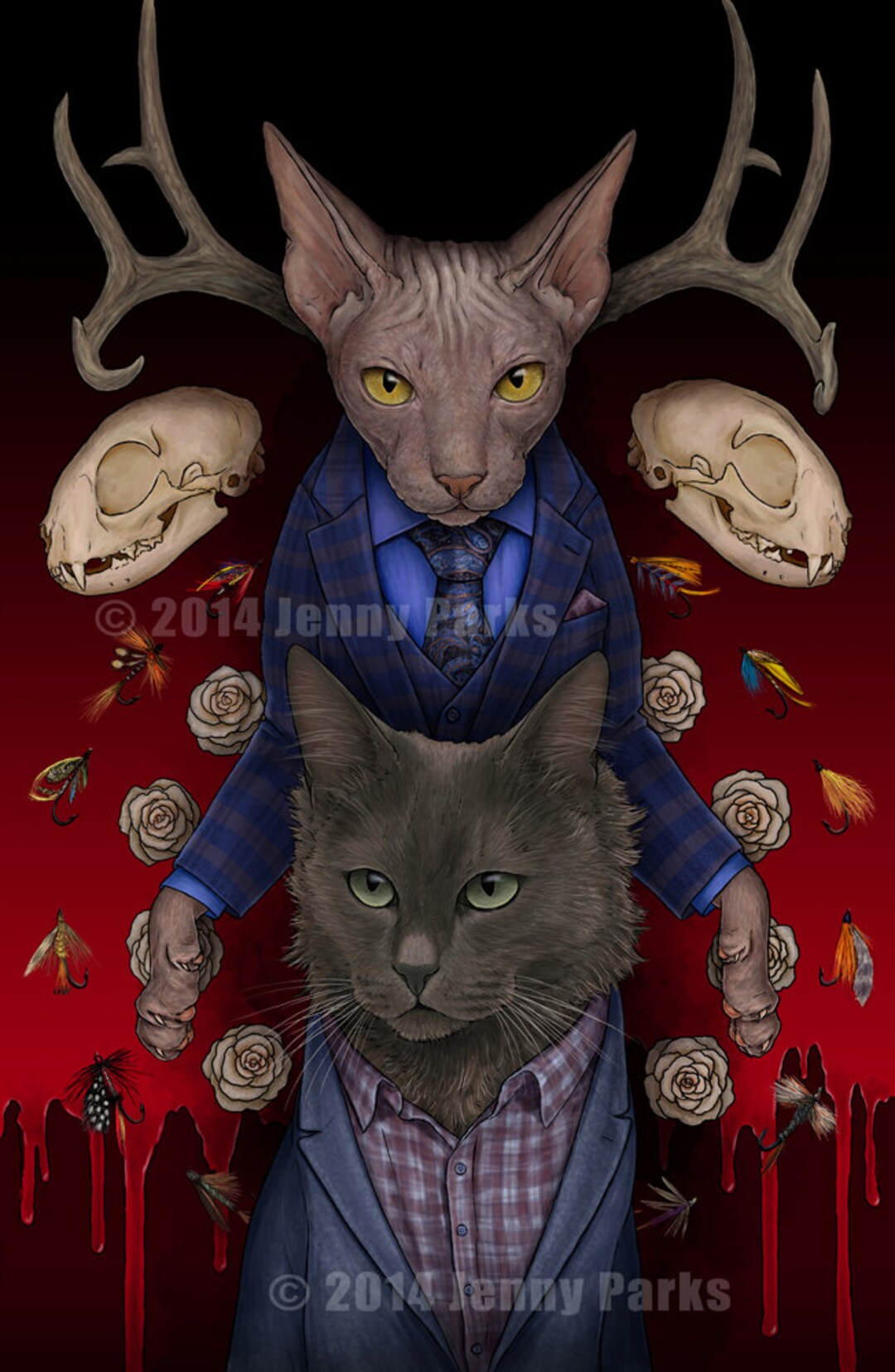 Hannibal Cats 11x17 Poster - Etsy