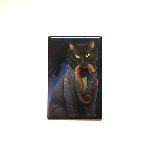 Ripley Cat Fridge Magnet | Etsy