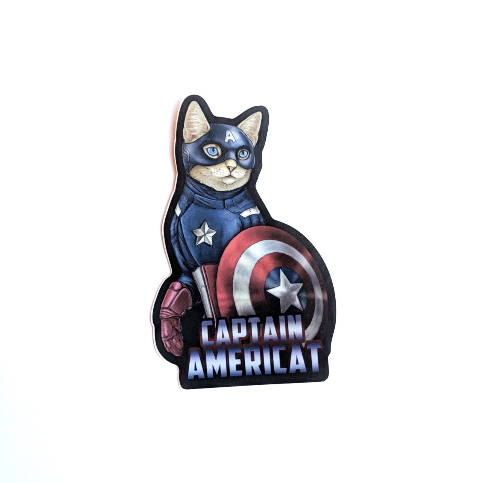 Captain Americat Sticker - Etsy