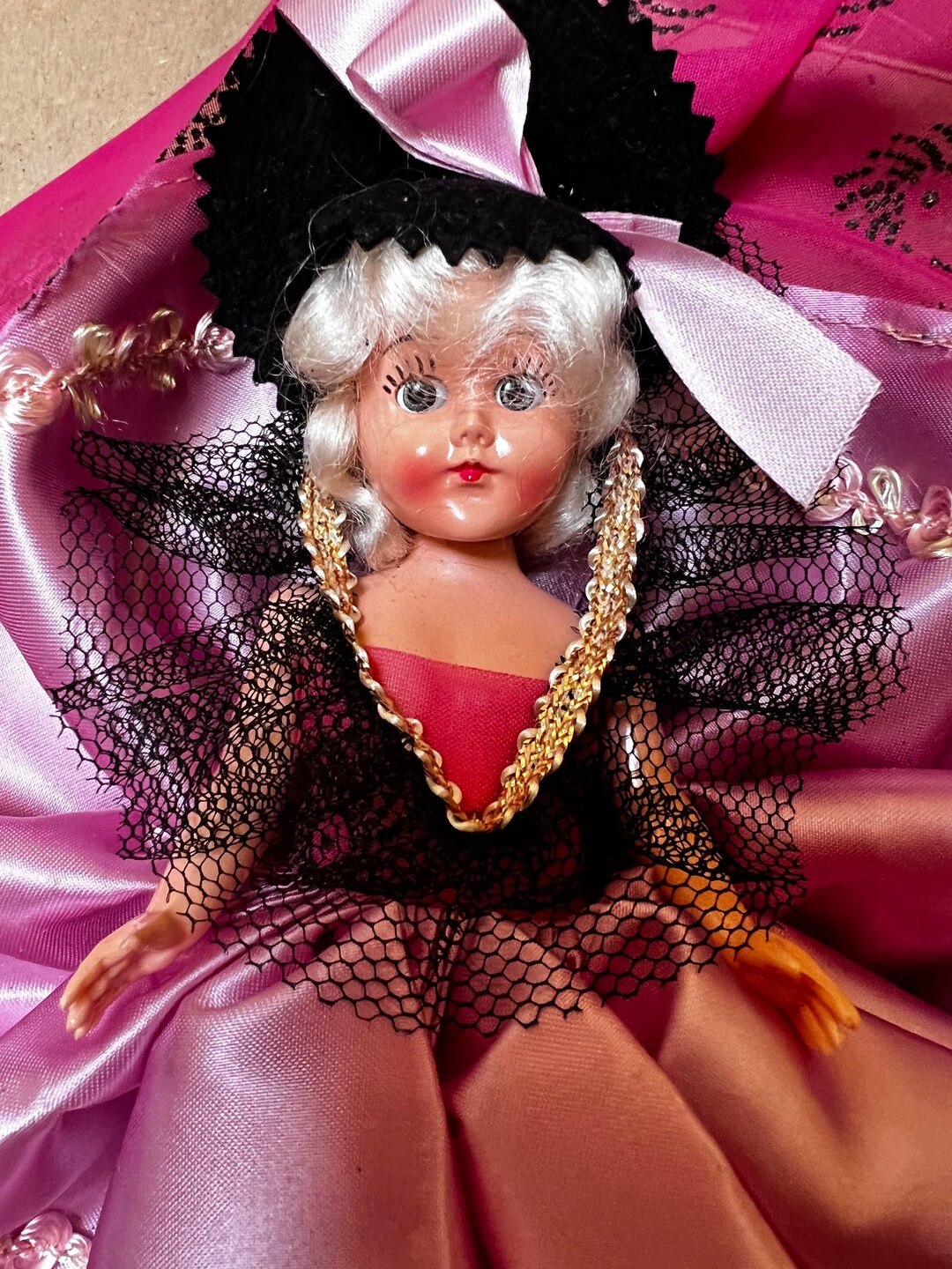 1940s Sleepy Eye Venetian Lady Doll | Deadstock in Box #508 - Etsy