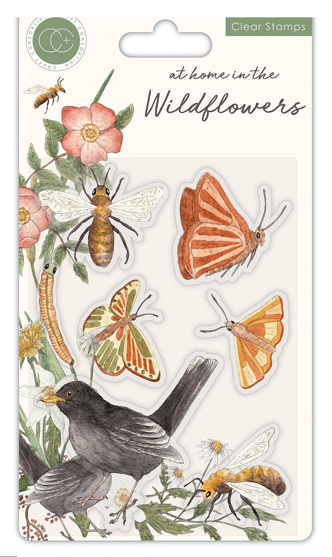 Insect STAMPS at Home Wildflowers Stamps Nature Stamps - Etsy