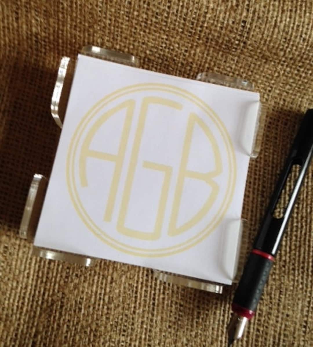 Mini Memos With Acrylic Holder Note Paper With Holder Small Notes in ...
