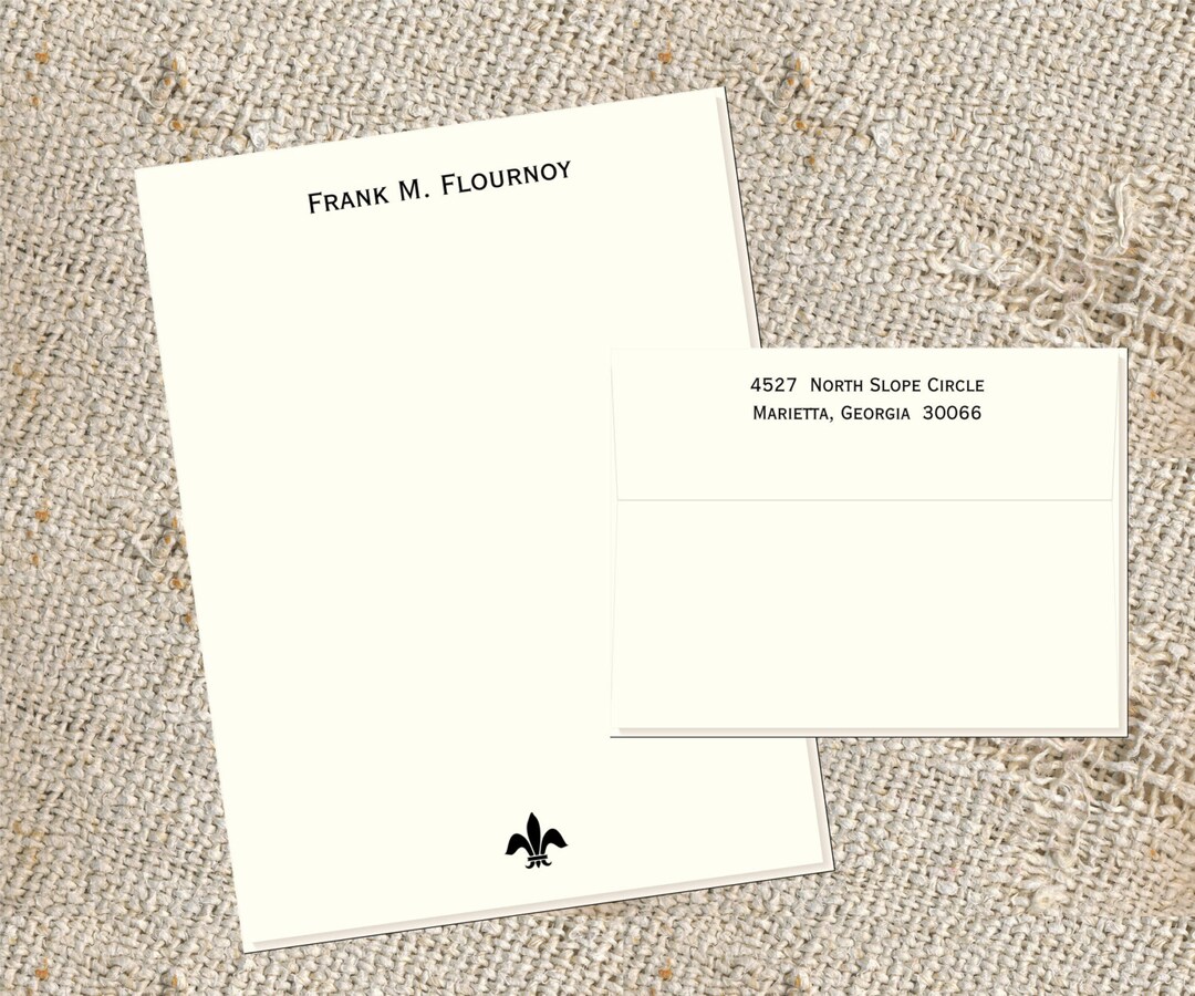 Social Letter Sheet Stationery - 25 Letter Sheets & Envelopes; Letter ...