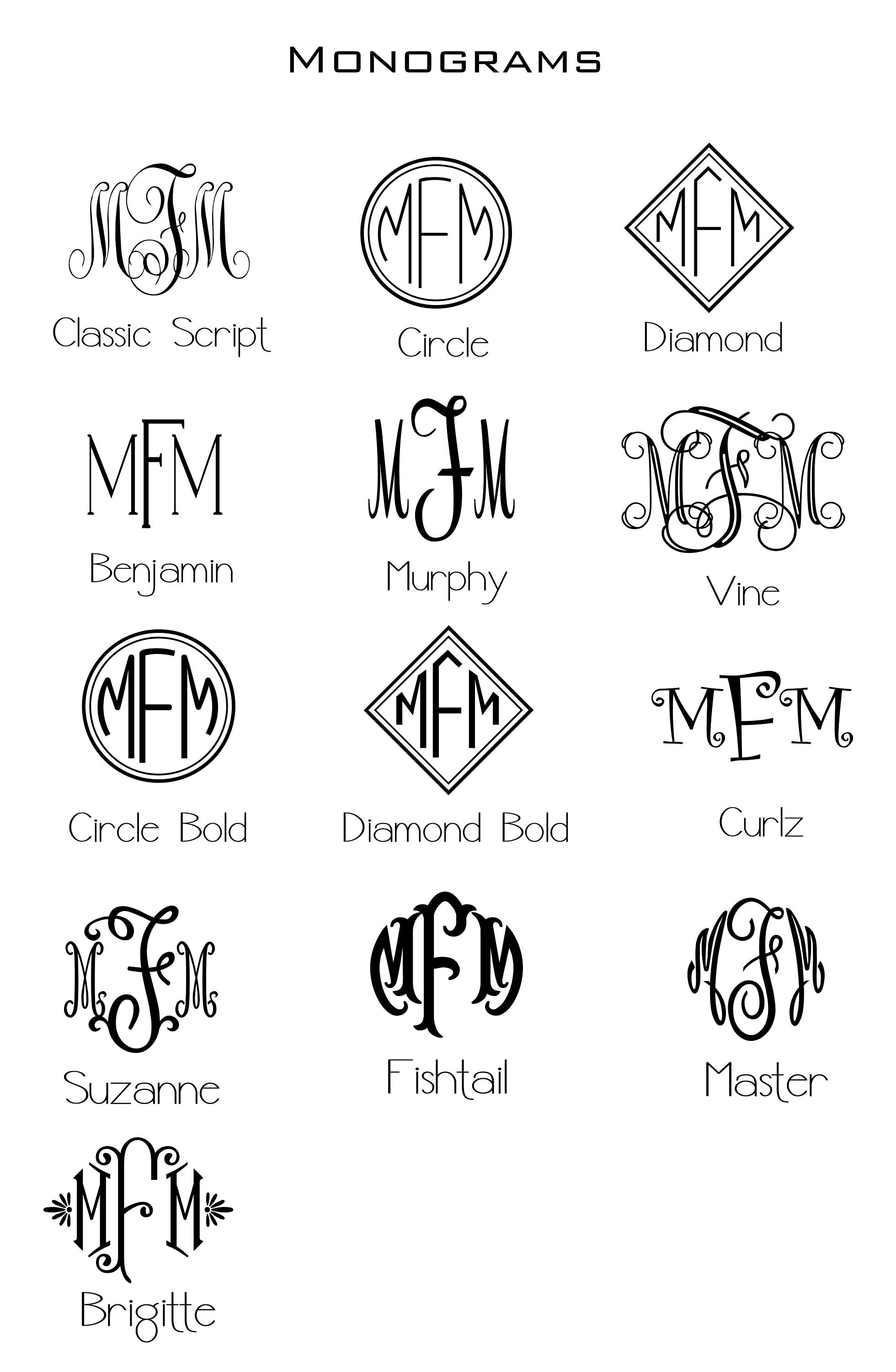 Classic Script Monogram Stationery 25 Notes & Envelopes - Etsy