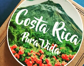 Costa Rica Sticker - Etsy