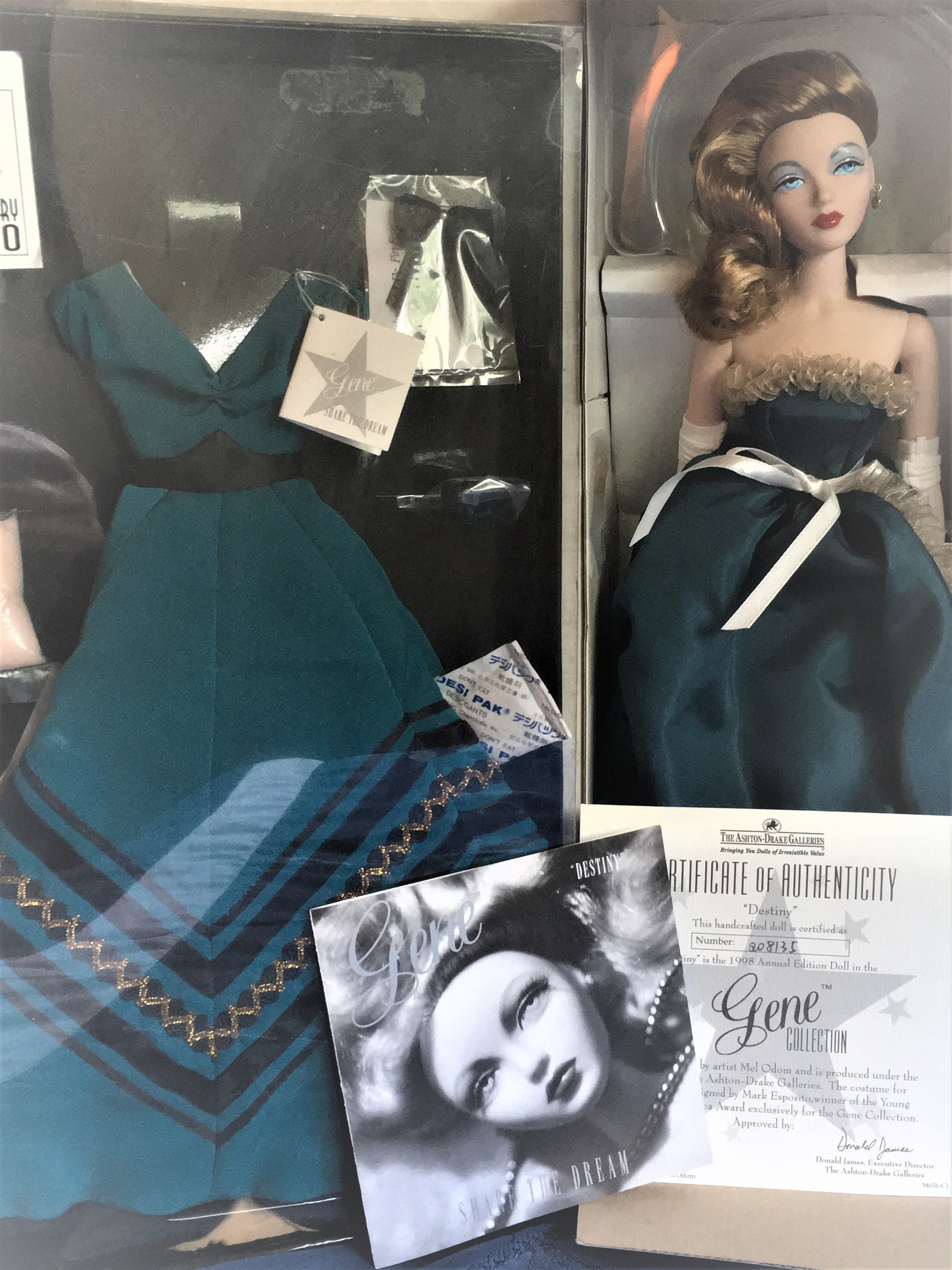 Toys & Games Dolls Gene Doll~Destiny~by Mel Odom~NIB~2001 Retired Gene ...