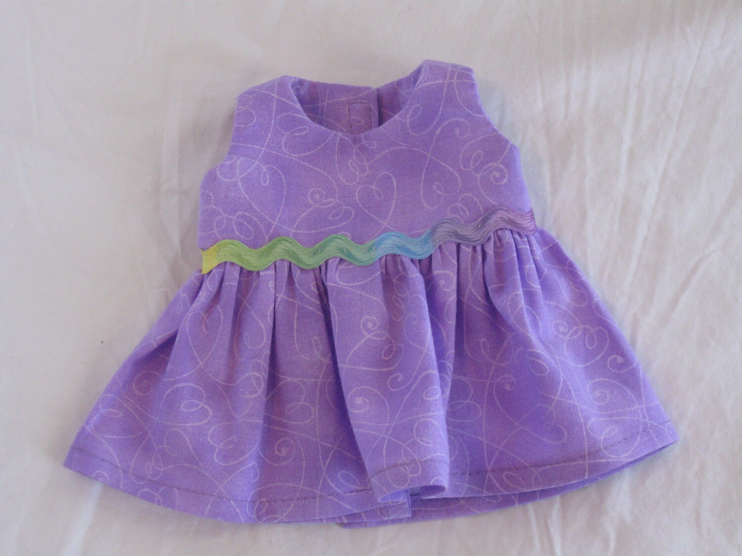 Dress Fits Baby Alive Baby Stella Wee Baby Stella Dolls-lavender Heart ...