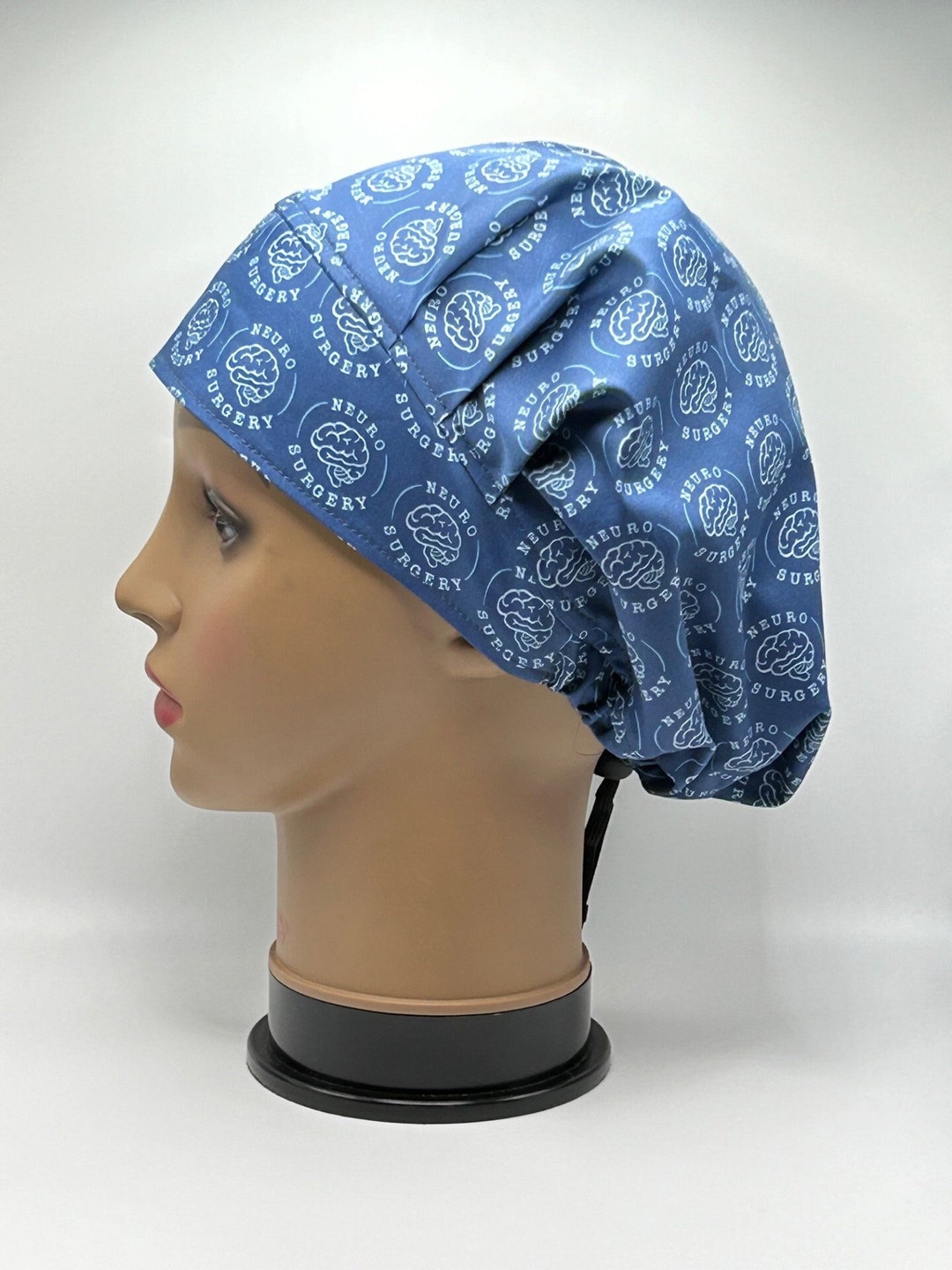 Bonnet de gommage bouffant-symbole de neurochirurgie, imprimé ...