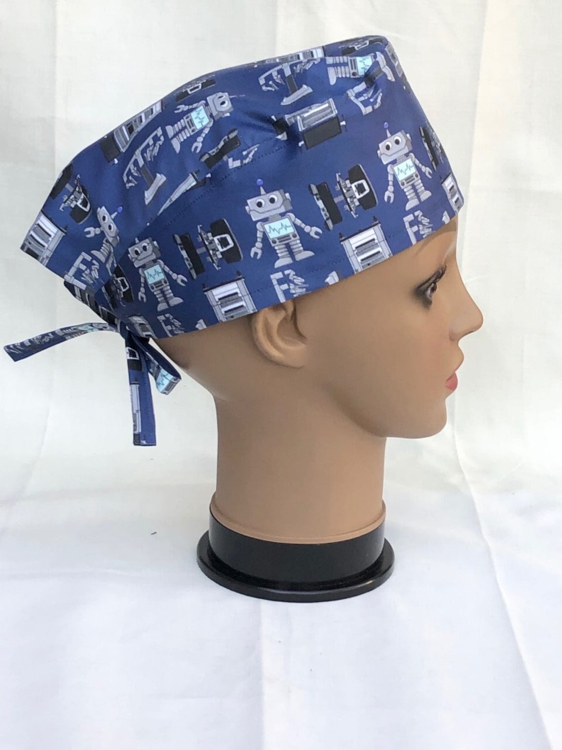 Unisex Scrub Hat-scrub Tech Scribbles-regular & Euro Size-usa Made ...
